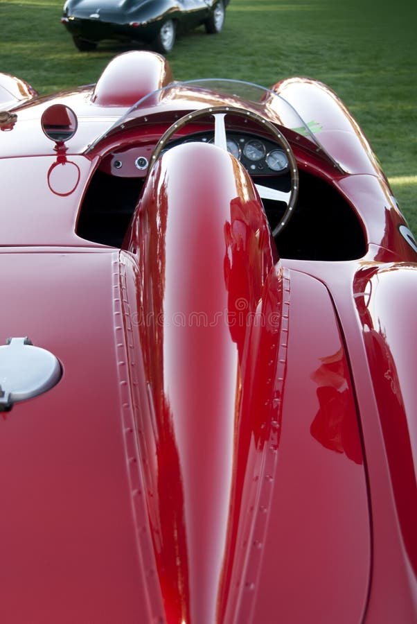 Red cockpit stock image. Image of luxury, wheel, sports - 13901705