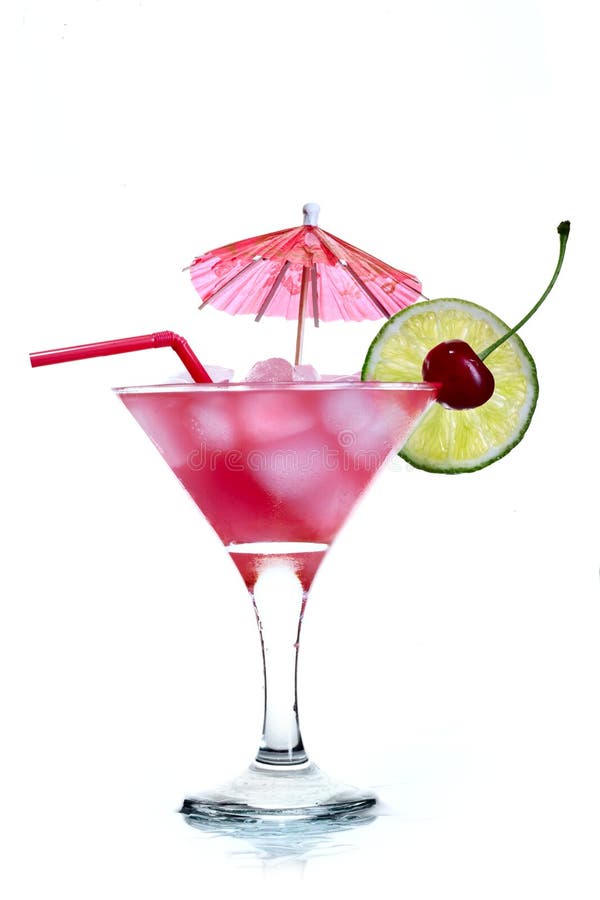 Red cocktail stock image. Image of cocktail, alcohol - 19972693