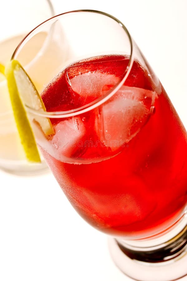 Red cocktail stock image. Image of cool, cold, colour - 5025063