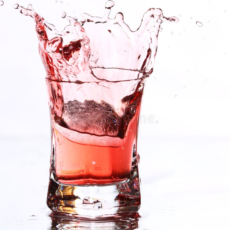 Red liquid splash stock photo. Image of drinking, cranberry - 1952682