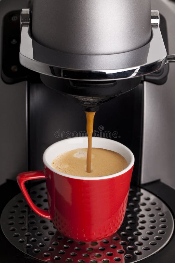 Red Coffe Cup stock image. Image of coffee, liquid, chocolate - 17022427