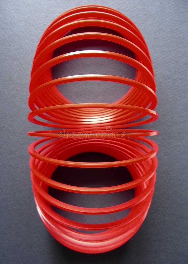 Red Coils editorial stock image. Image of slinky, game - 561714