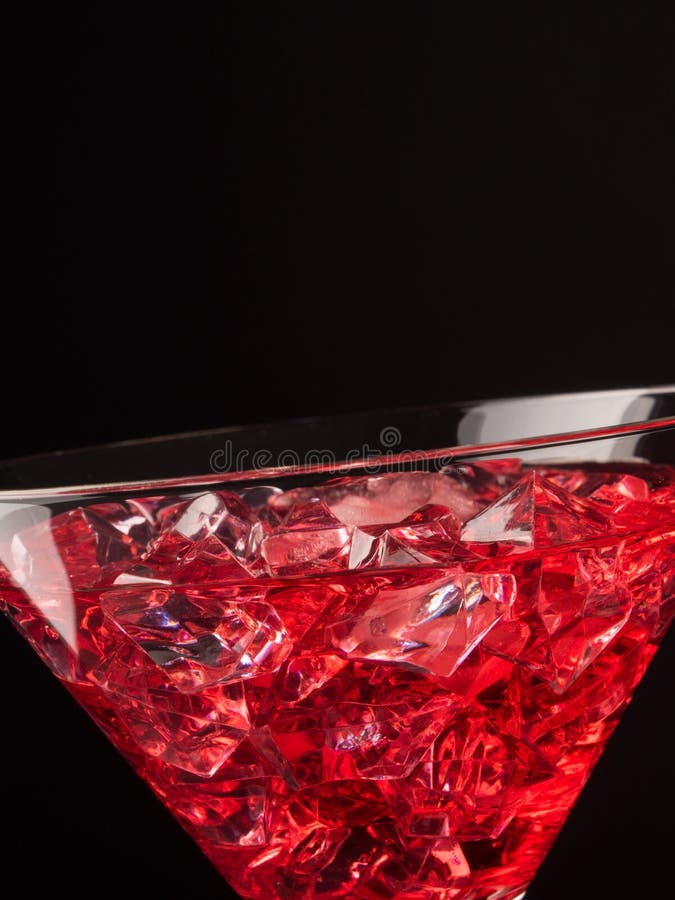 Cold red ice tea stock image. Image of sangria, glass - 69938933