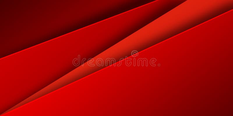 Red Color Abstract Background Illustration, Copy Space Banner Stock ...