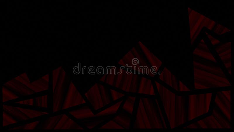 Red Color Abstract Design Parallel Lines Pattern Dark Geometrical Shapes Loop Able Background ...
