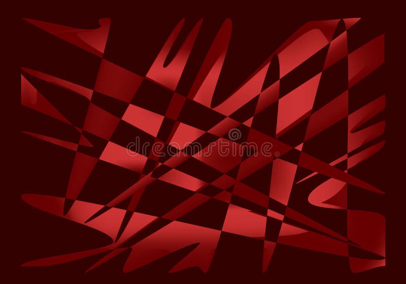 Red Color Abstract Theme Background Stock Illustration - Illustration ...