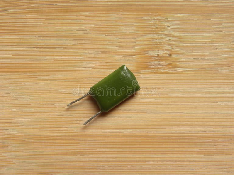 Green ceramic Capacitor stock image. Image of element - 173898271