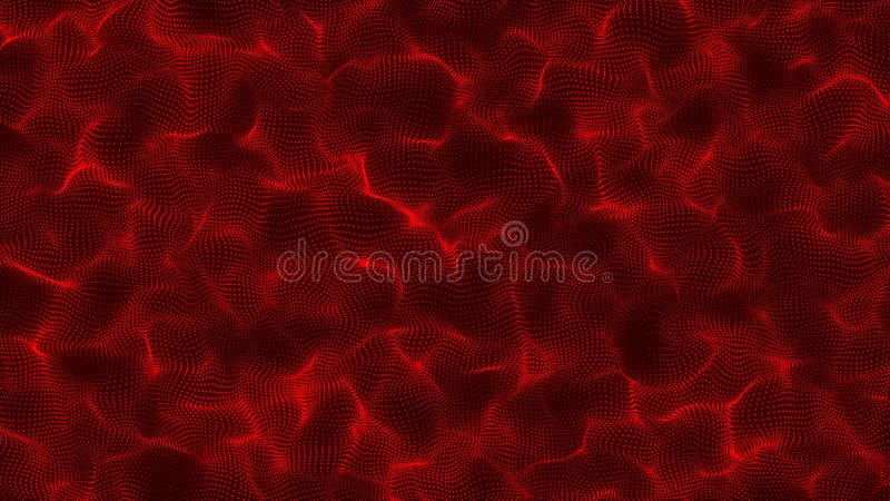 Red Color Communication and Technology Network Background Withm Oving ...