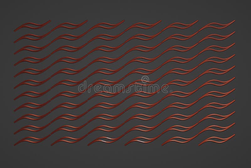 Seamless Abstract Red Color Curved Pattern Texture, Ornament Background ...