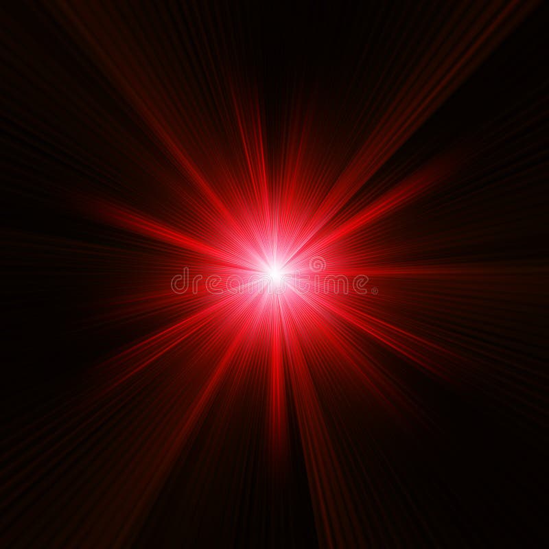 Red Color Design with a Burst. EPS 10 Stock Illustration - Illustration ...