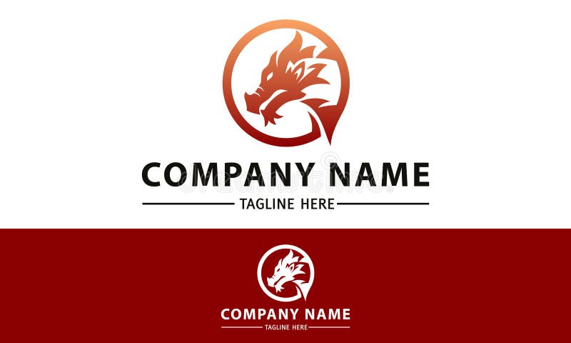 Unique Dragon Head Stock Illustrations – 392 Unique Dragon Head Stock ...