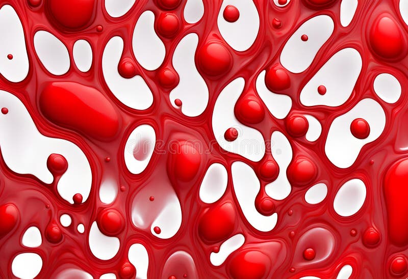 Red Color Drop Paint Abstract Background Stock Illustration ...
