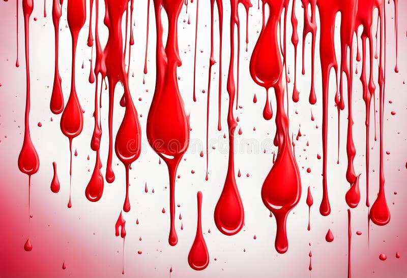 Red Color Drop Paint Abstract Background Stock Photo - Image of drop ...