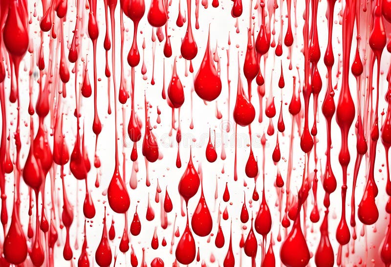 Red Color Drop Paint Abstract Background Stock Illustration ...
