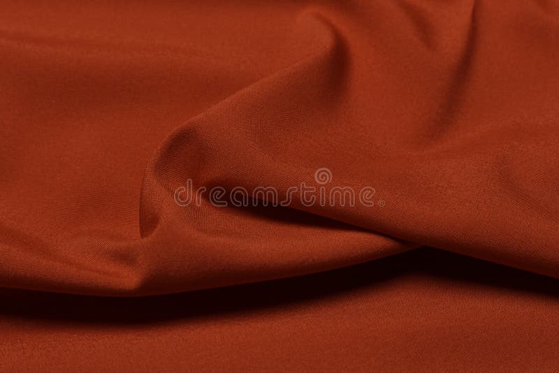 Red Color Fabric Cloth Polyester Texture and Textile Background Stock ...