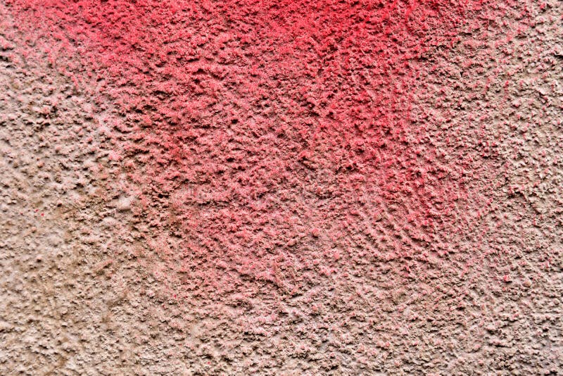 Red Color Gradient Paint on a Concrete Stock Photo - Image of color ...