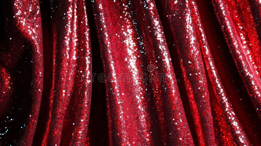 Red Color and Grain Texture are the Defining Design Elements of this ...