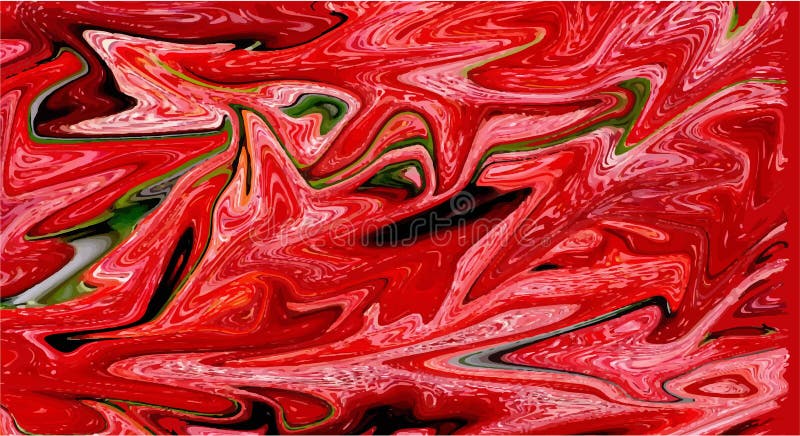Red Color Liquid Background Design. Abstract Colorful Liquid Background ...