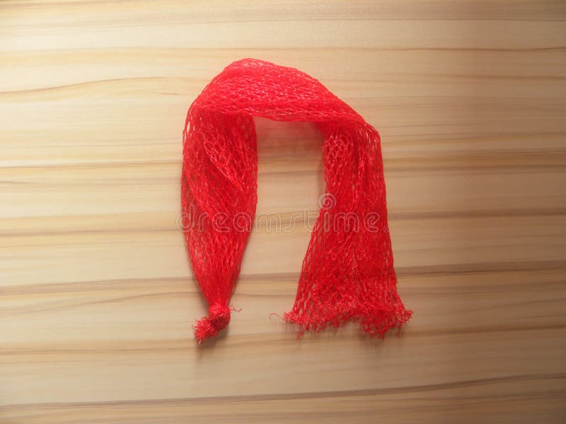 Red net bag stock image. Image of fishing, color, isolated - 164059665