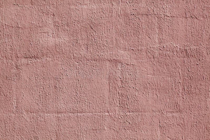 Red Color Plaster Wall Pattern. Stock Image - Image of grunge, detail ...