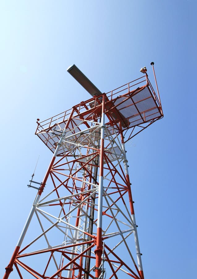 Radar tower stock photo. Image of electronic, exploration - 38827790