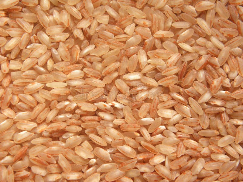 Heap of red rice stock image. Image of meal, natural - 167351965