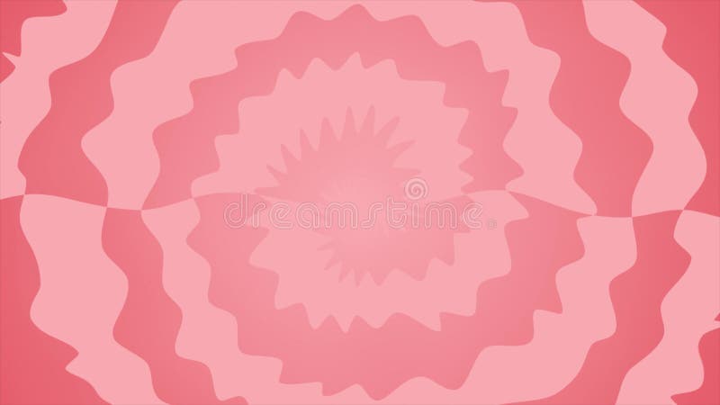 Red Color Rotating Wavy Pattern Complex Pattern Abstract Design Loop Able Geometrical Background ...