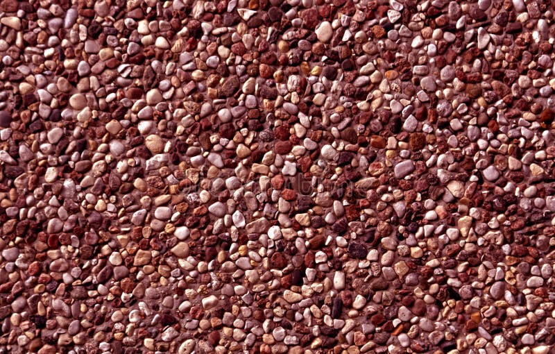 Red Color Small Stones Pattern. Stock Photo - Image of detail, granite ...