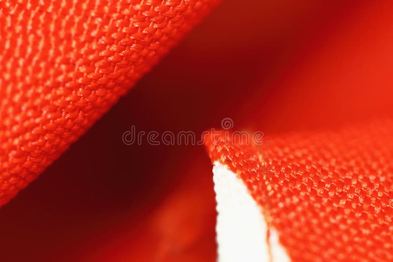 Red Color Texture of Cloth in Abstract Macro for Background Stock Photo ...