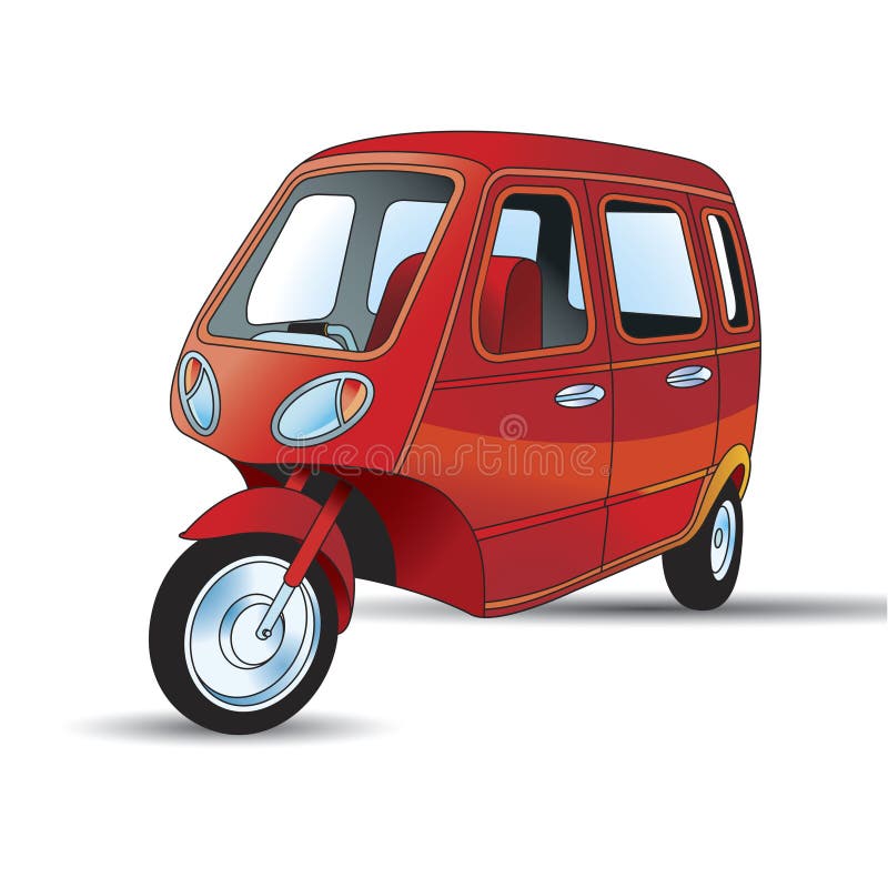 Three Wheeler Stock Illustrations – 291 Three Wheeler Stock ...