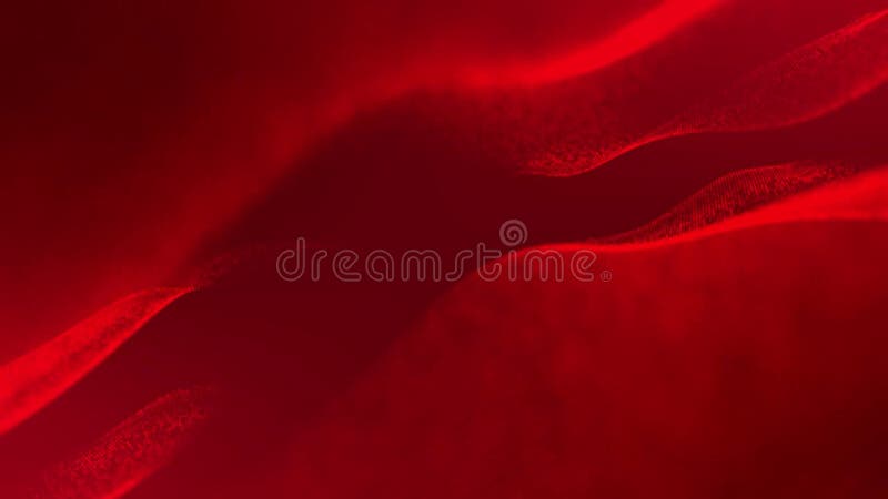 Red Color Trapcode Form Background. Animation Cyber or Technology ...