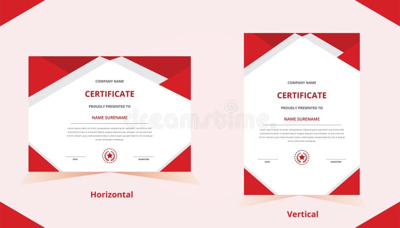 Vertical Certificate Template Stock Illustrations – 7,791 Vertical Certificate Template Stock ...