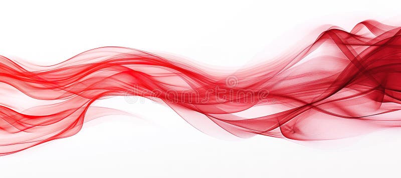 Red Color Wave Lines Curve Background Stock Illustration - Illustration ...