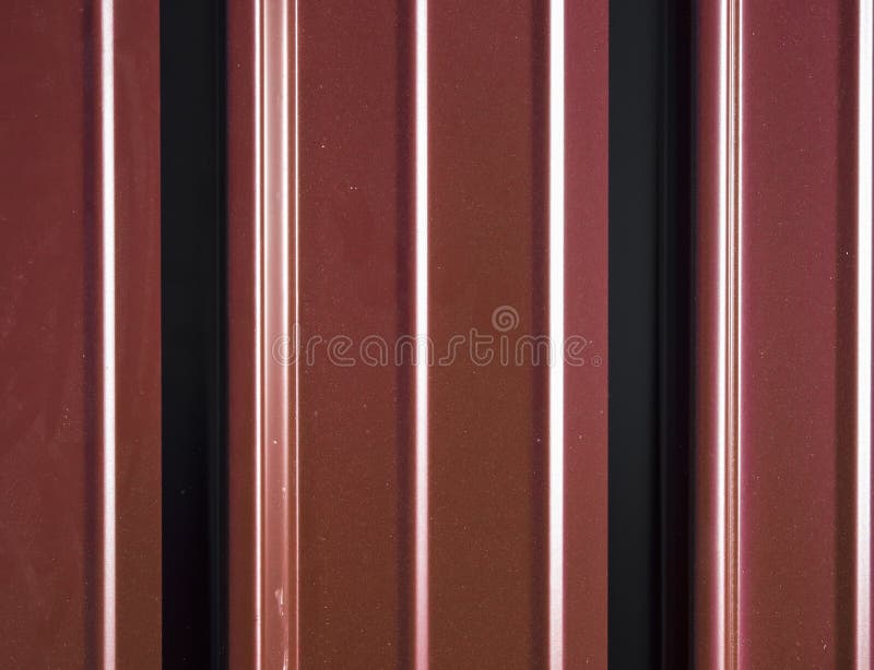The Red Color Zinc Background in Frame Position Stock Photo - Image of ...