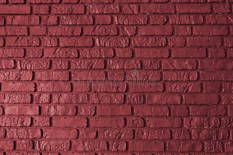 Red Colored Brick Wall Texture, Architecture Building, Masonry of Stone ...