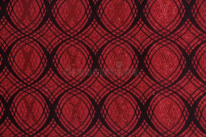 Red Colored Patterned Fabric Texture Stock Photo - Image of hessian ...