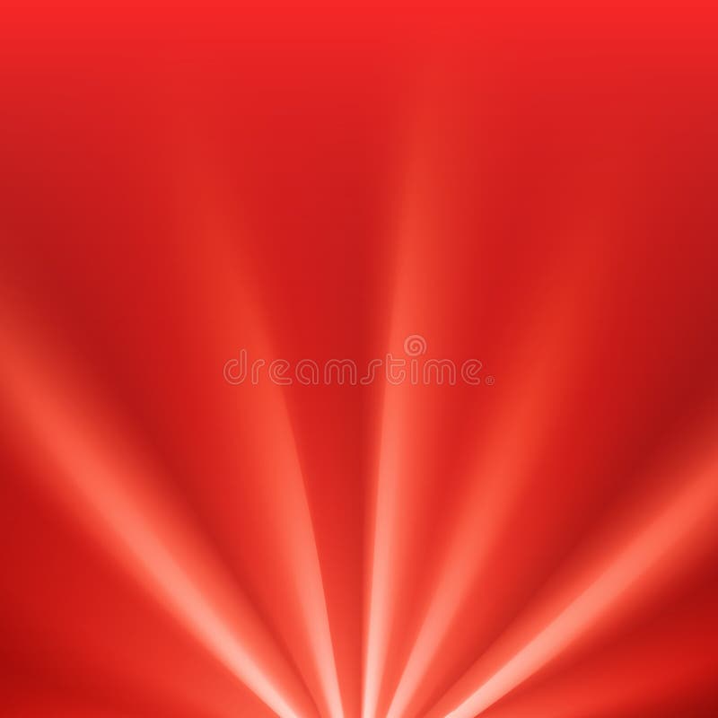 Red Colored Rays with Color Spectrum Flare Stock Vector - Illustration ...