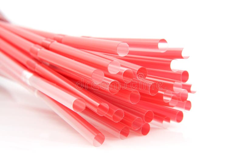 Colored Straws stock photo. Image of drinking, bend - 227738764