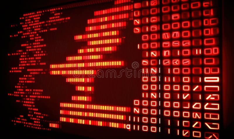 Red Colored Text. Computer Code Program. Beautiful Colorful ...