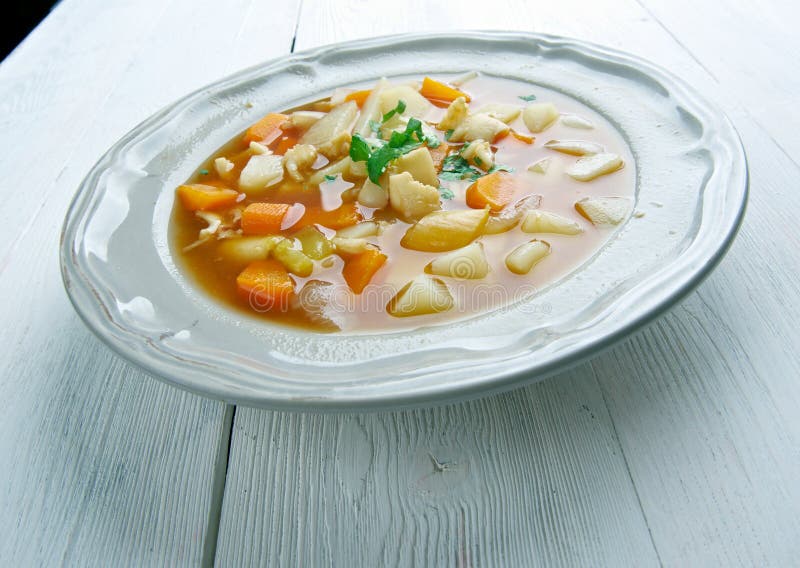 Red Conch Chowder stock photo. Image of diet, bahamas - 62099548