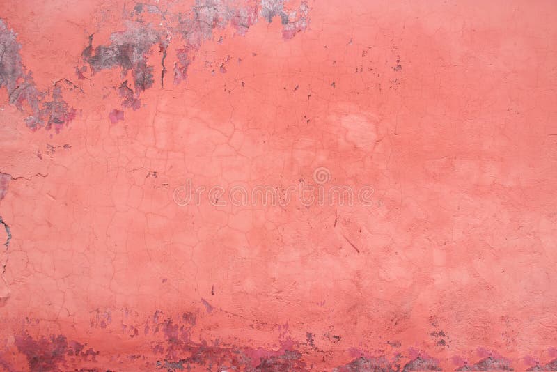 Red Concrete Wall Background Cement Colored, Abstract Structure Stock ...