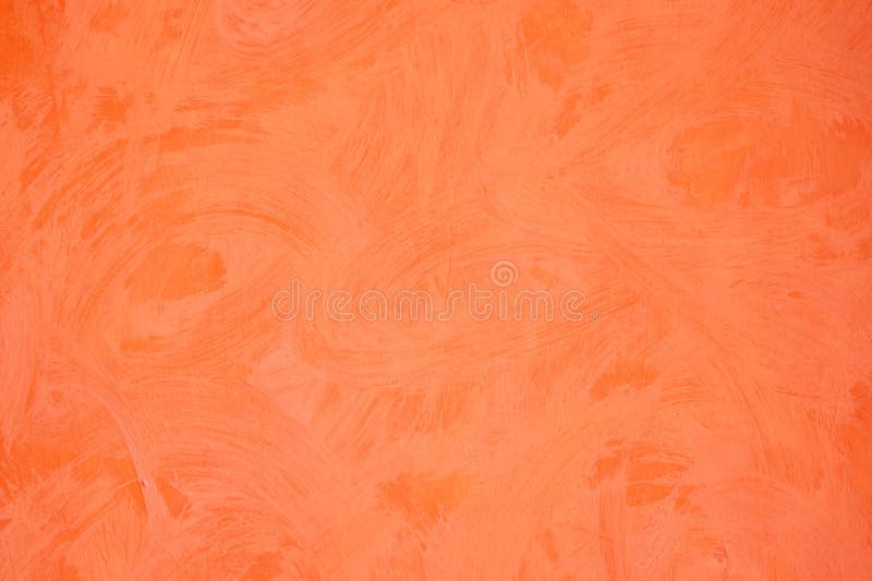 Red Concrete Wall Painted with Red Lime Wash Stock Photo - Image of ...