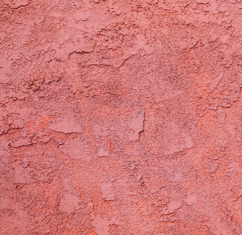 Red Concrete Wall With Rough Pattern Stock Image - Image of light ...