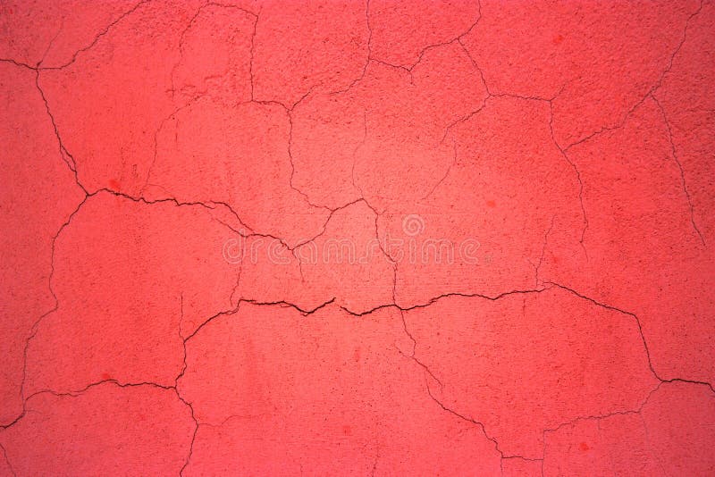 Red Concrete Wall, Surface Texture Plaster Background for Design Stock ...