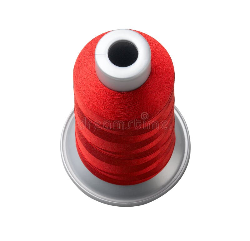 Blue cone thread stock image. Image of large, rolled - 20791183