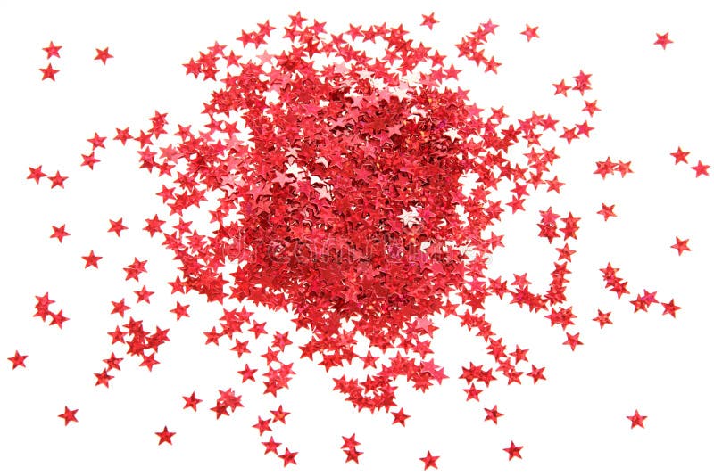 Red confetti stock image. Image of glitter, corner, festival - 35834551