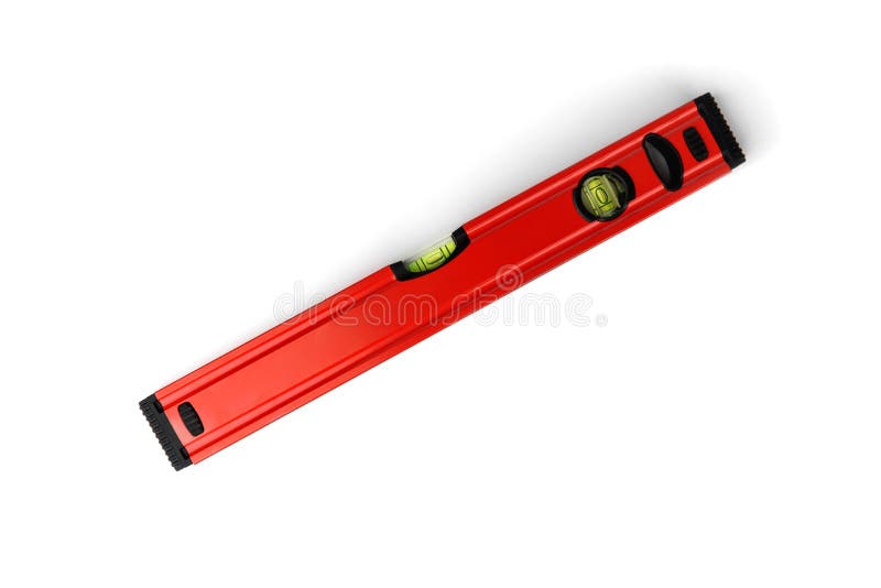 473 Red Construction Level Tool Isolated White Stock Photos - Free ...