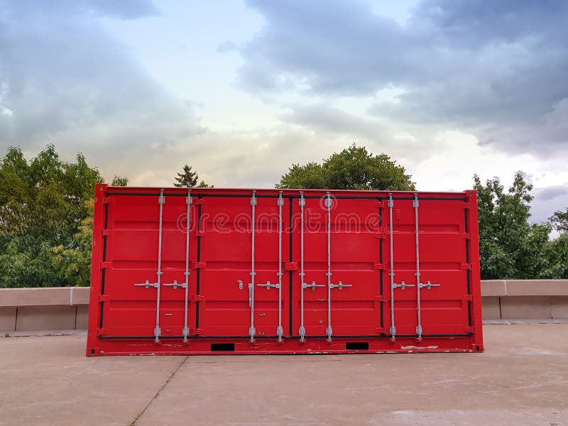 234 Red Cargo Ship Container Texture Stock Photos - Free & Royalty-Free ...