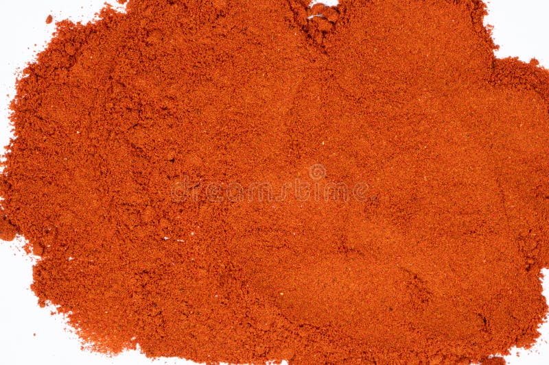 Red Cooking Background Spice Paprika, Top View, Space for Text Stock ...