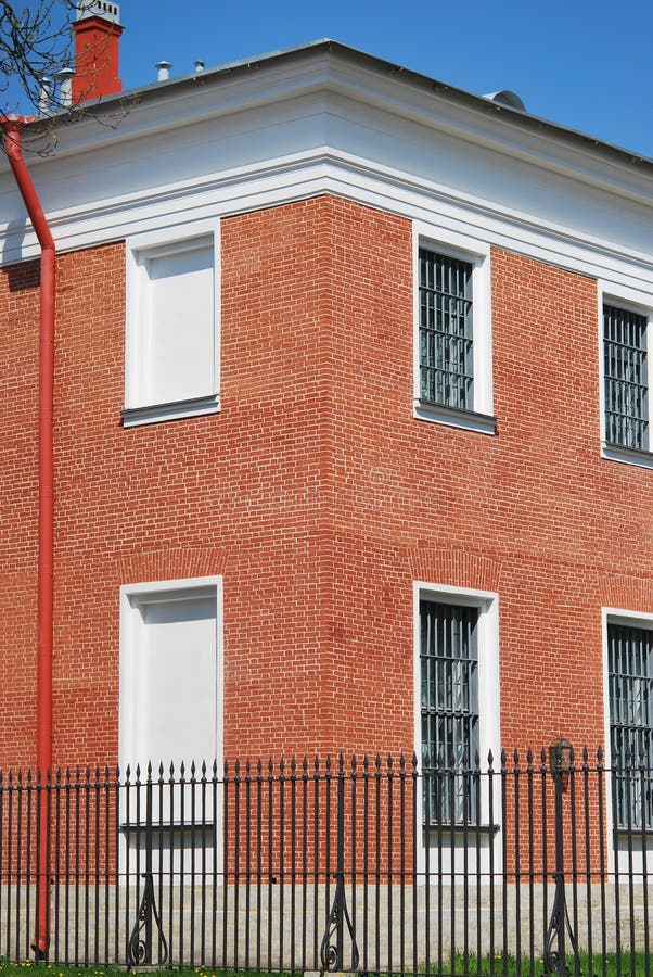 Red Corner stock photo. Image of prison, corner, grass - 29204642